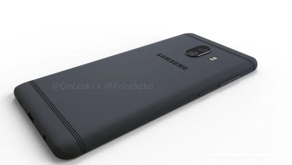 Samsung Galaxy C10 renders leaked! Samsung's first dual camera phone?