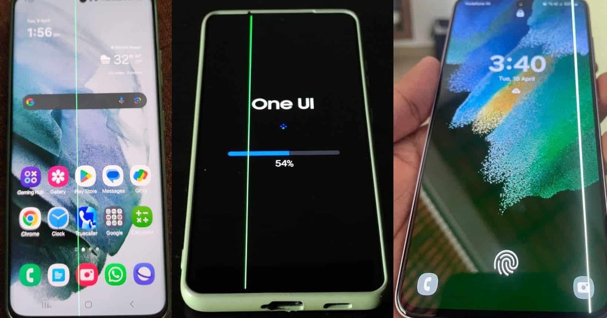 How to protect your Samsung Galaxy phone from the green line screen issue