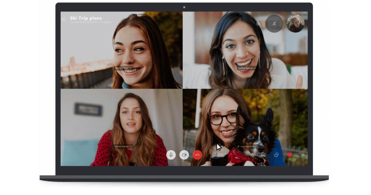 Skype adds the ability to blur the background when you make a video call