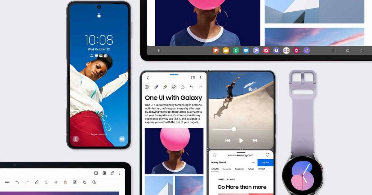 Samsung Android13 One UI 5 Supported Devices - Gizchina.com