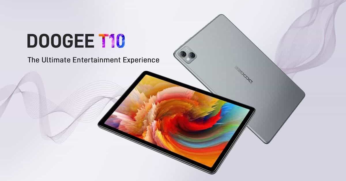 DOOGEE T10 will be launched on November 1st as their first ever tablet