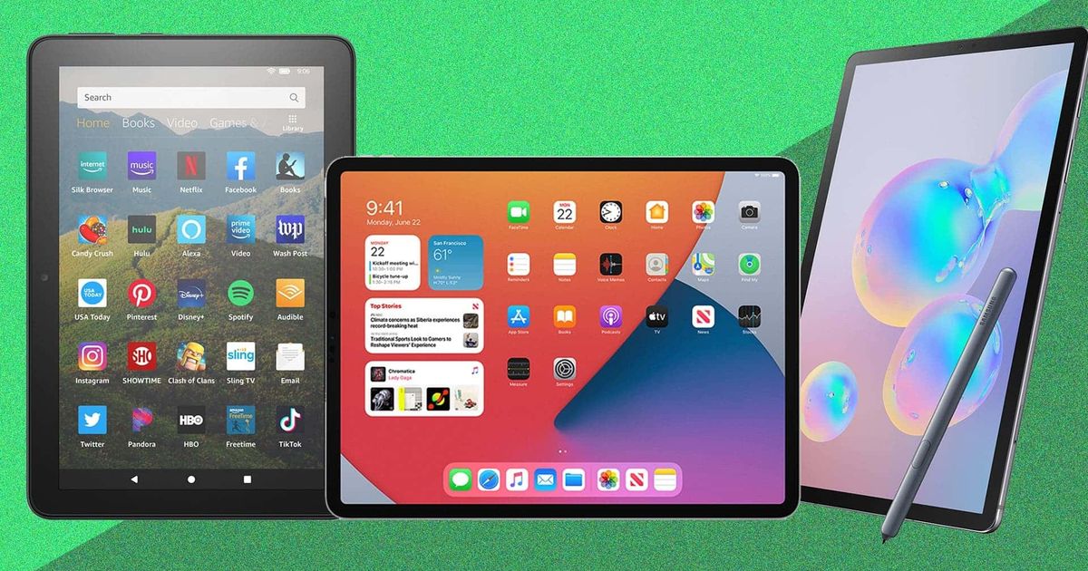 The best 5 tablets you can buy in 2022