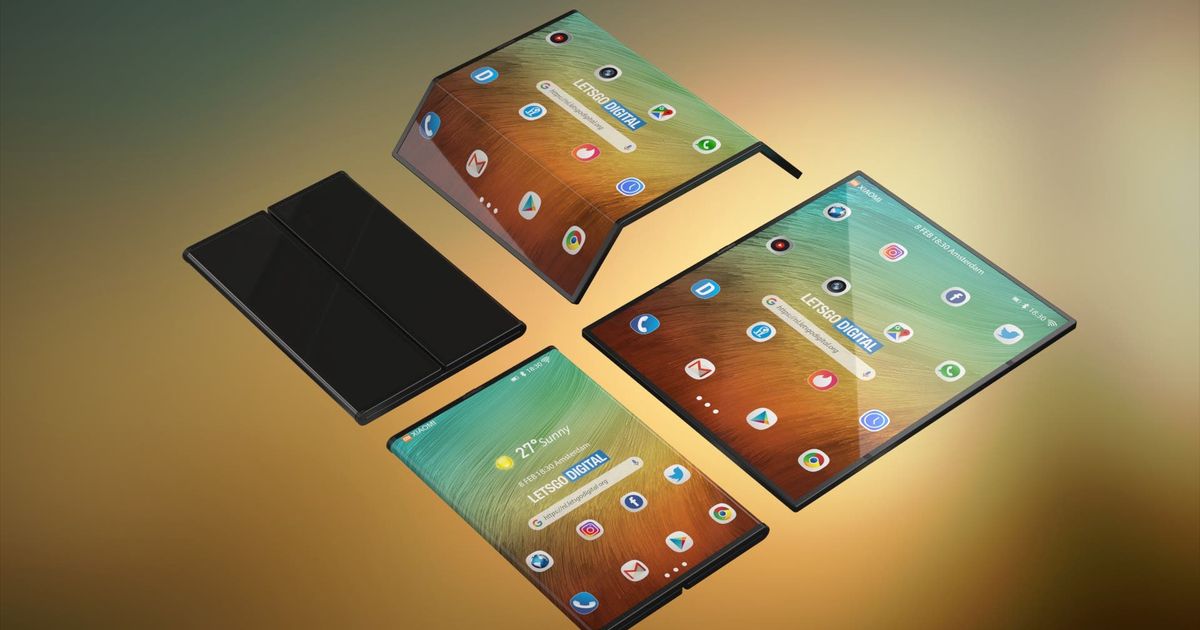 Xiaomi foldable phone is on its way as Visionox patent appears online