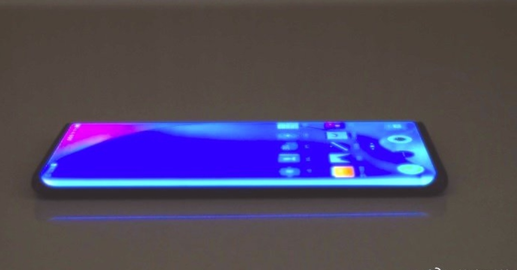Vivo Nex 3 waterfall screen exposed in real official image