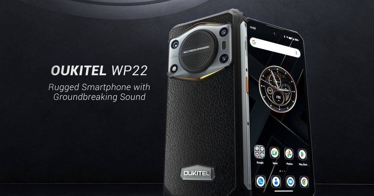 OUKITEL Latest Release: WP22 Rugged Smartphone with the World’s Loudest ...