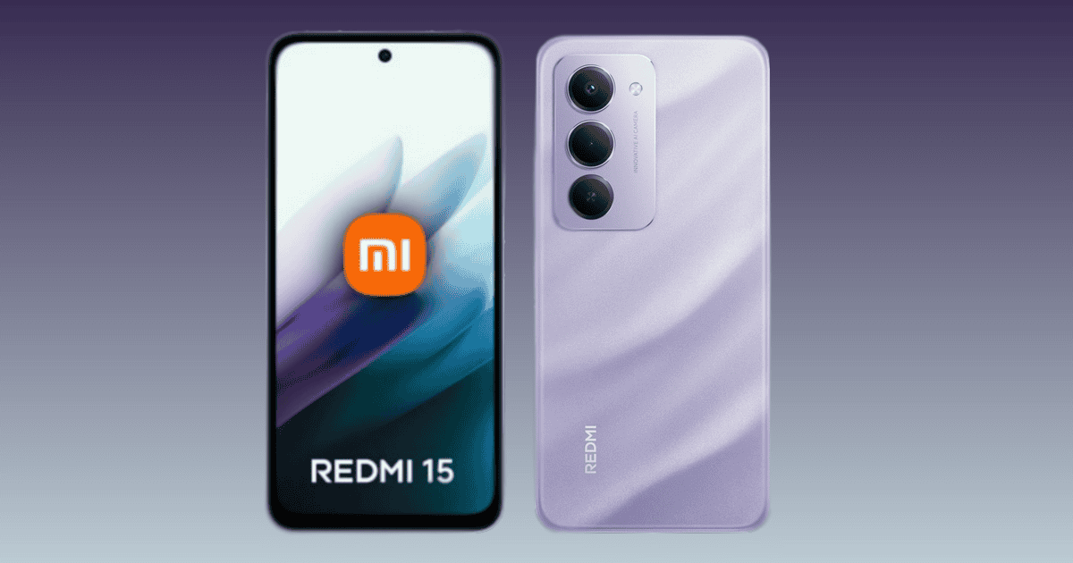 The New Redmi 15 Has Its Design Revealed - New Sleek Midranger