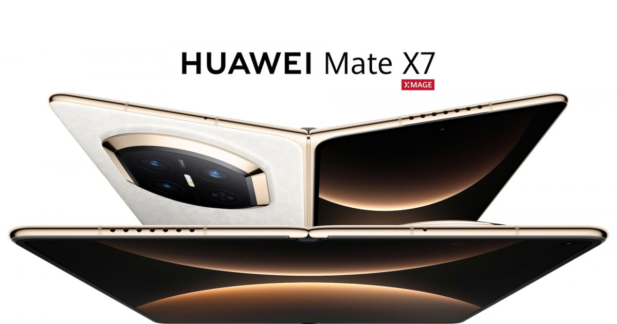 Huawei Mate X7 Arrives With Kirin 9030 Pro, IP57 Rating and 5,600mAh Battery