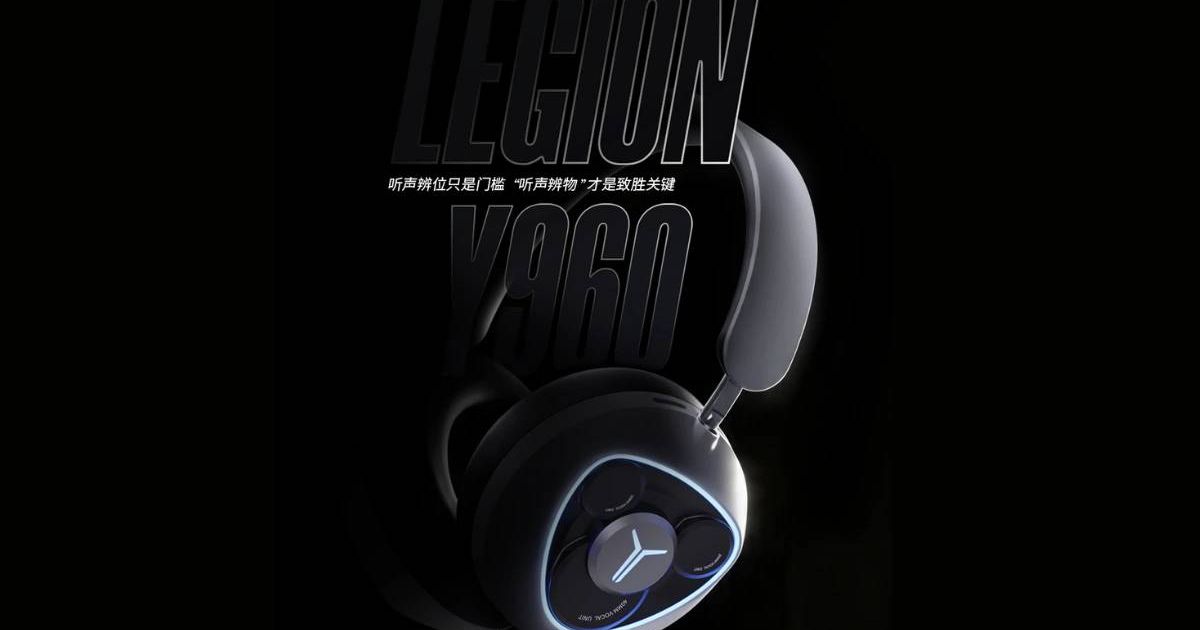 Lenovo Legion Y960 Gaming Headset Teased for May 19!