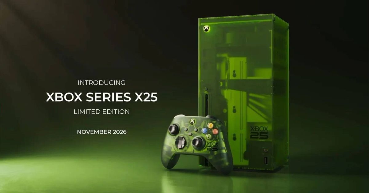Xbox Series X25 Limited Edition Is Official: And it's in Translucent Green!