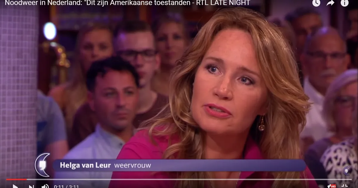 Klimaatcollege door Helga van Leur