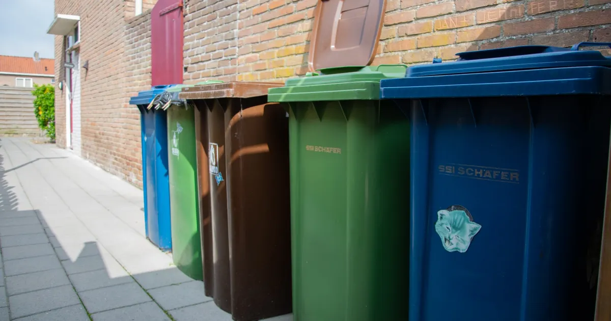 Hoe voorkom je maden in de GFT-afvalcontainer?