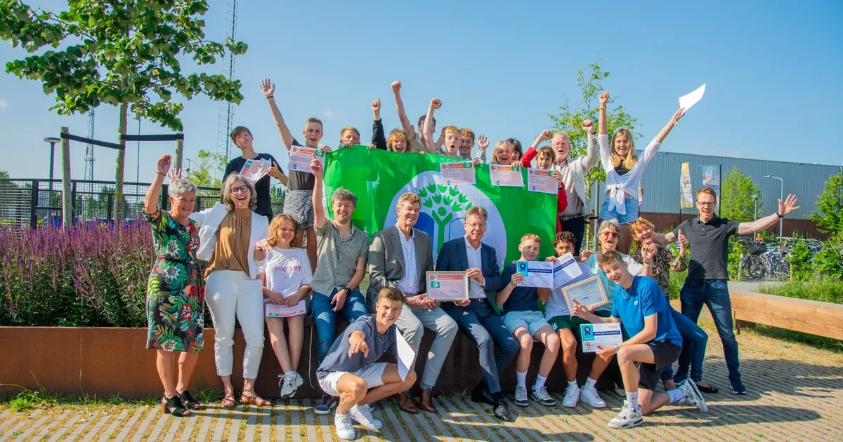 Eerste Groene Vlag voor de Beroepscampus