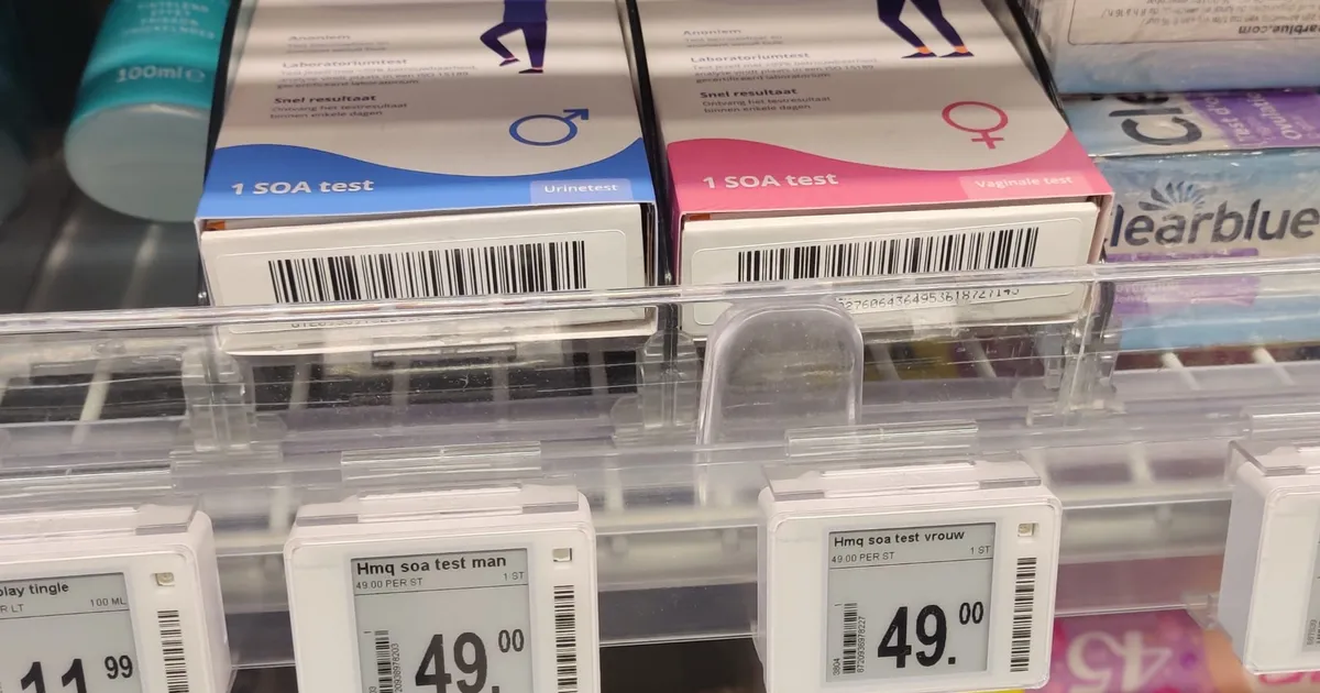 Soa testen vanaf nu verkrijgbaar in supermarkt