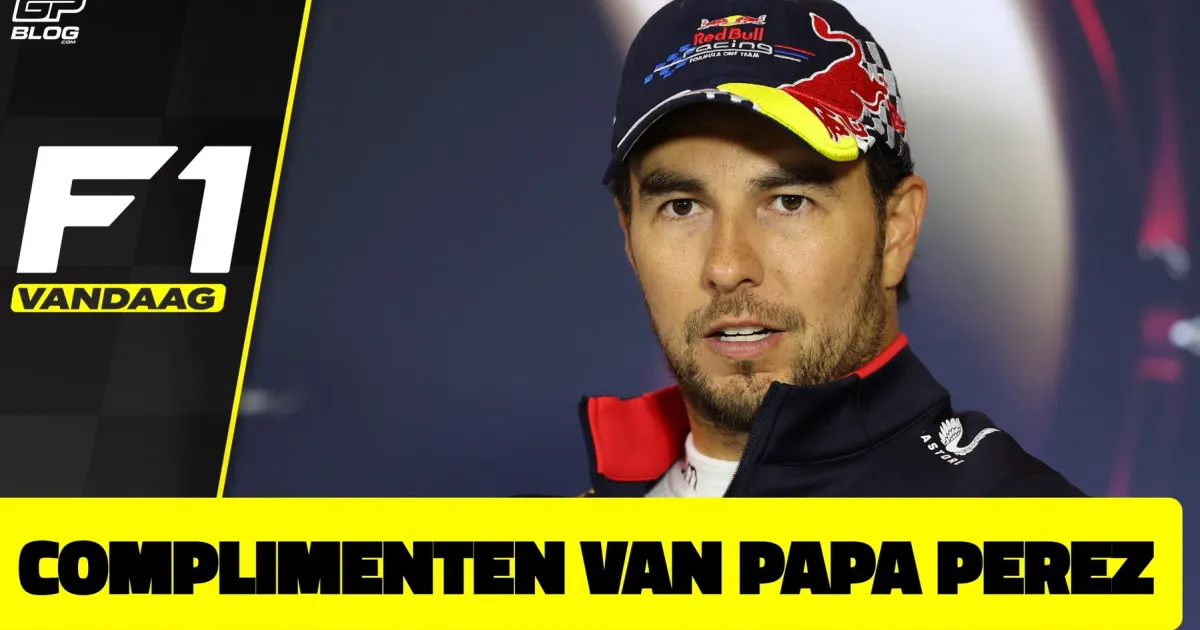 Vader van Perez totaal niet serieus genomen: 'Dit is gewoon een clown'