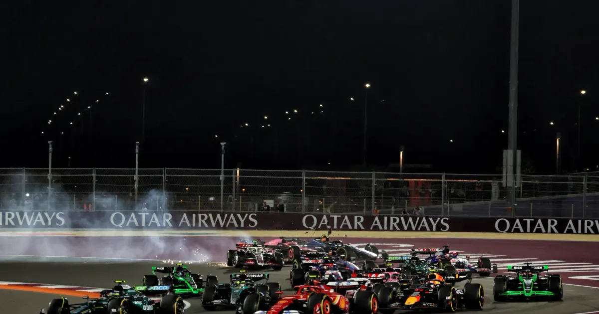 Perez crashes out, Gasly gets ahead, and Williams 'wins' the game