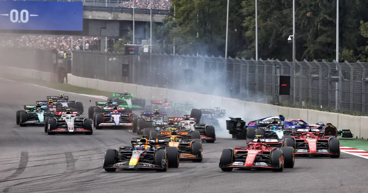 Volledige uitslag GP Mexico | Verstappen op P6, Sainz wint