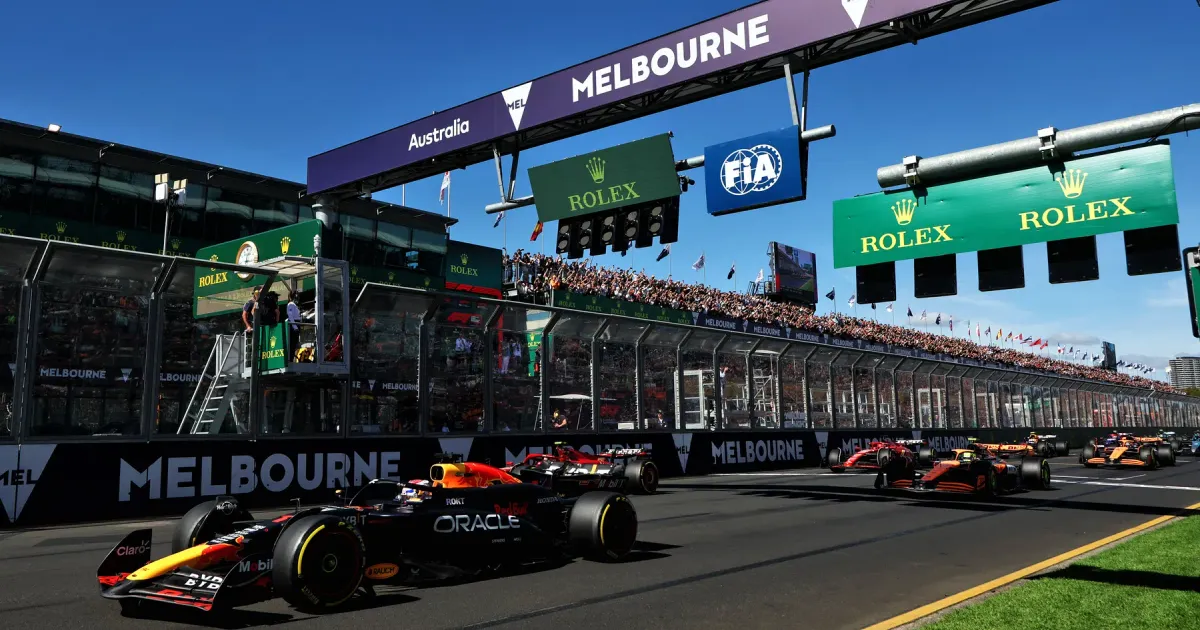 The full schedule for the 2025 Australian Grand Prix