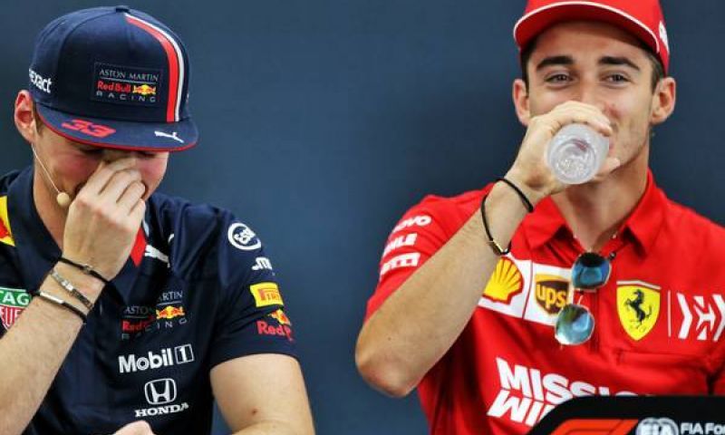 Max Verstappen thinks Charles Leclerc was "upset" following their clash ...