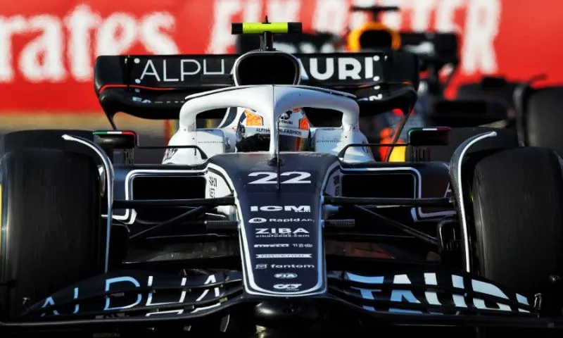 Verstappen beats Tsunoda at Zandvoort by racing backwards