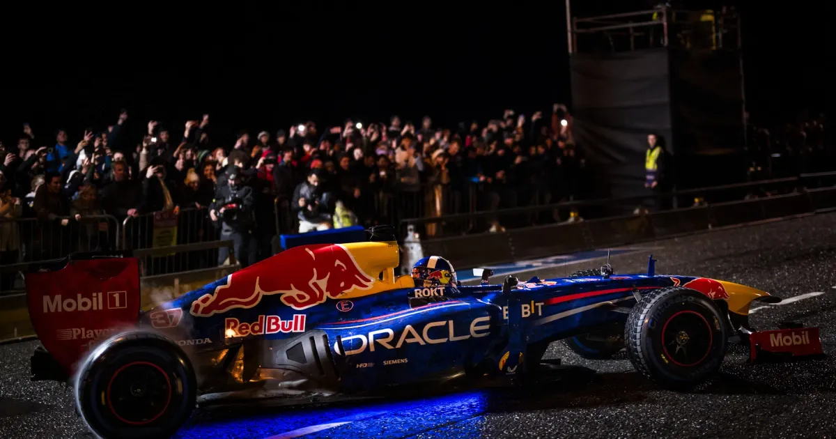 Red Bull showcase livery that was due to feature in Las Vegas Grand Prix