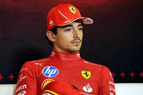 Leclerc drops F-bomb at press conference: 'I don't want to join Max!'