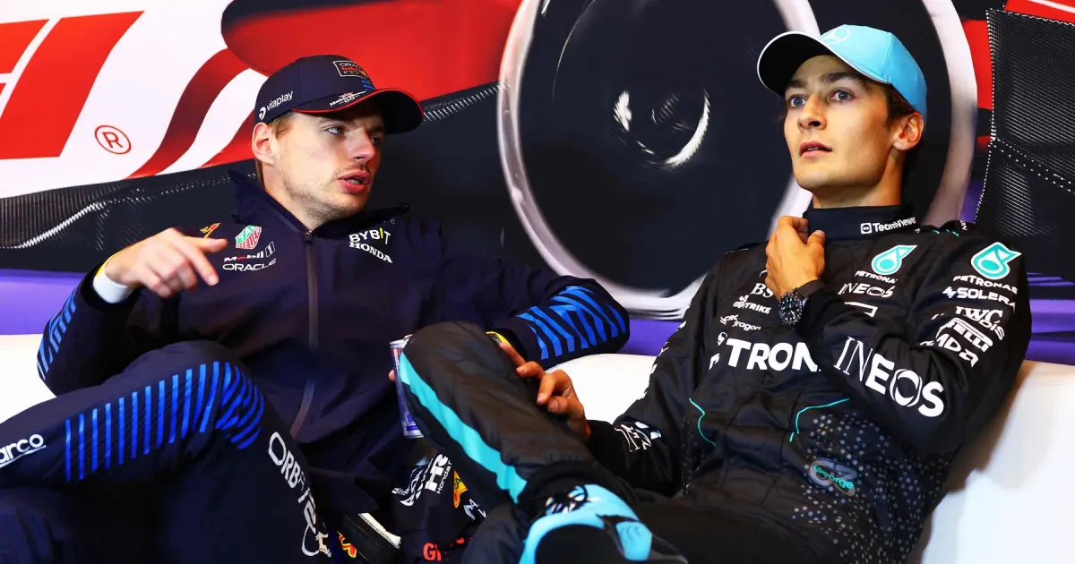 Liam Lawson talks about Verstappen and Russell at F1 dinner