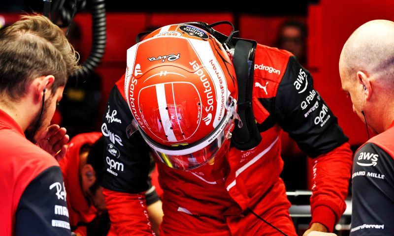 Leclerc clearly answers question about being frustrated after mistake