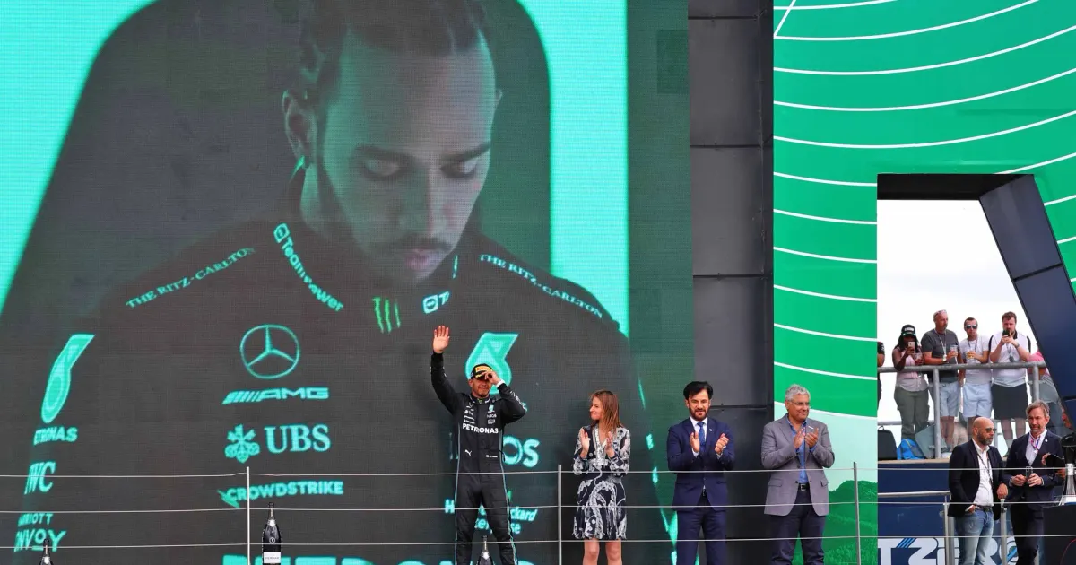 Grateful Hamilton praises Mercedes team: 'We are definitely heading in ...