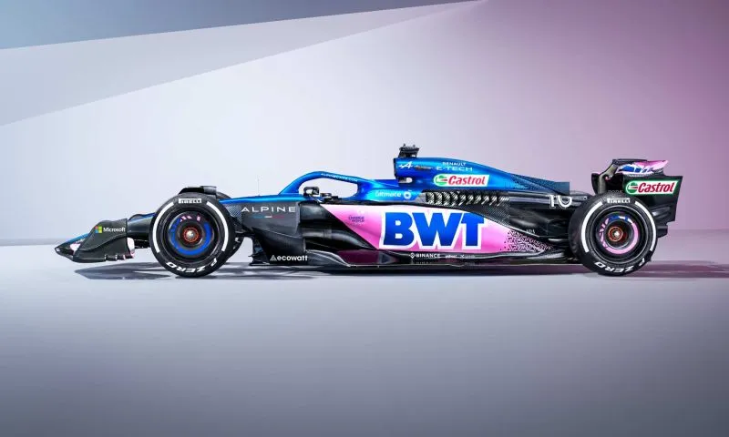 How Alpine F1's livery has changed since the Renault era