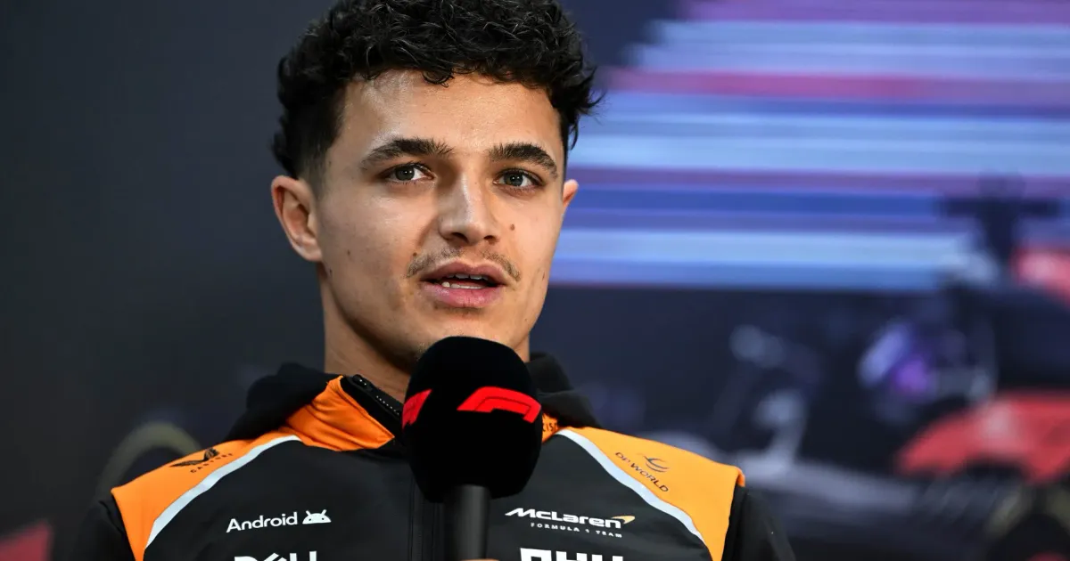 Norris looks at Ferrari: 'Currently a second slower than them'