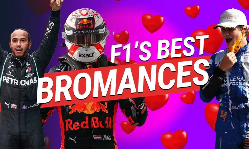 Celebrating Valentine's day: The biggest bromances in Formula 1