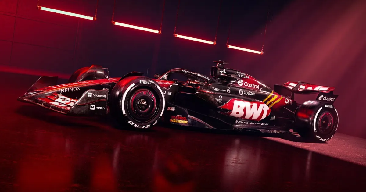 Alpine onthult speciale Marvel-livery voor de GP van België