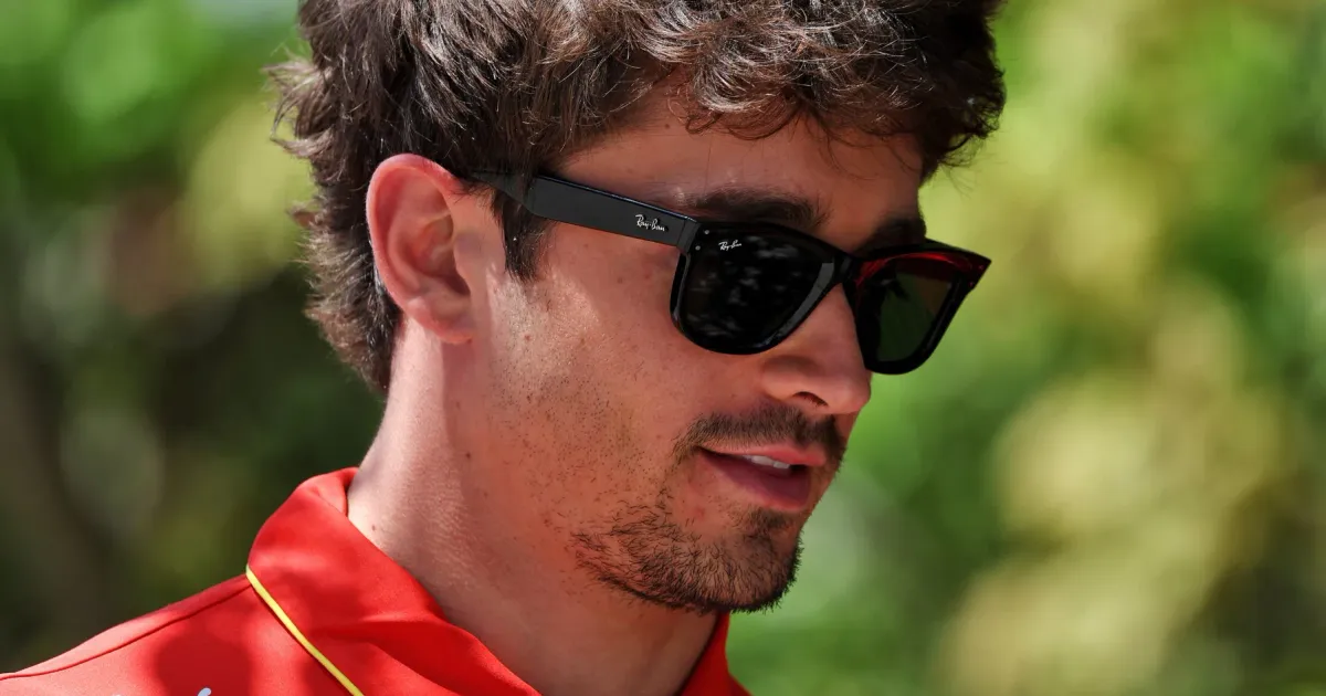 Leclerc overjoyed with his puppy Leo: 'I'll look after him when I get back'