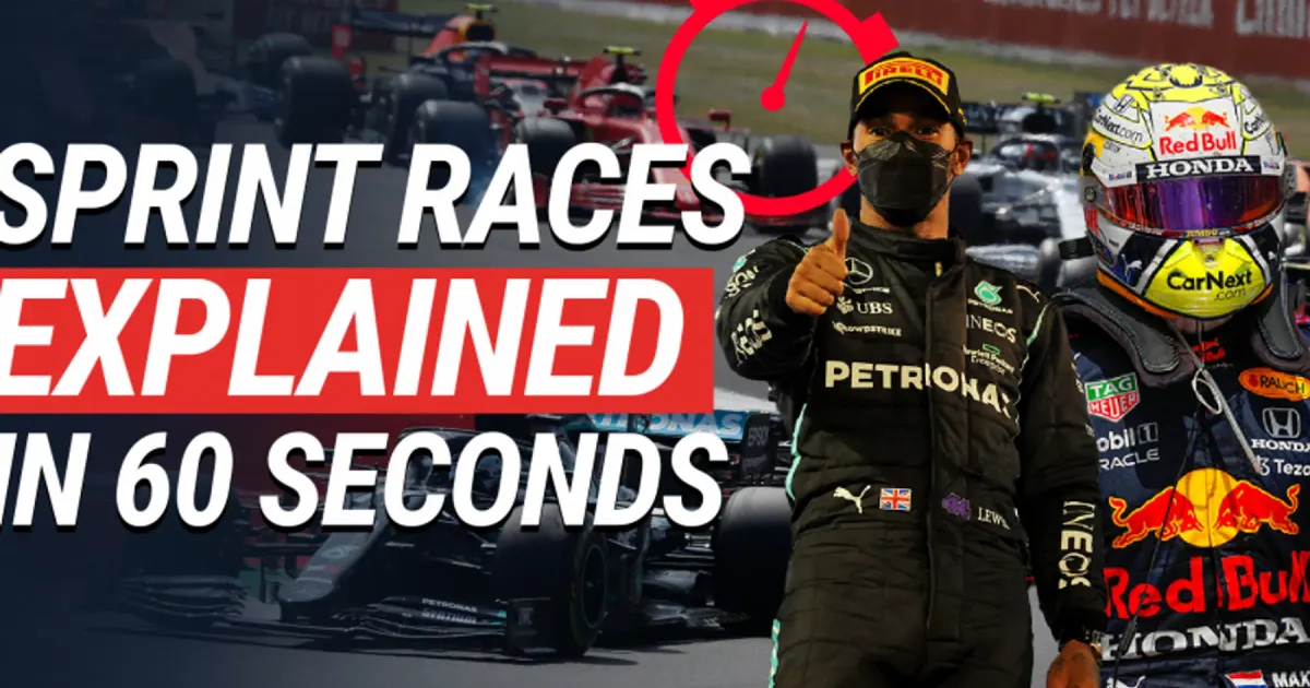 VIDEO | Formula 1 sprint races explained in 60 seconds