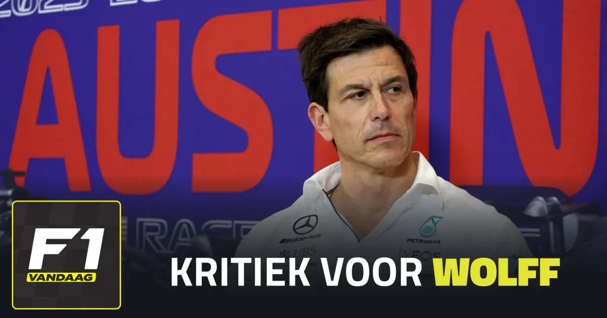 'Kritiek van Wolff begint om te slaan in gevloek en getier'