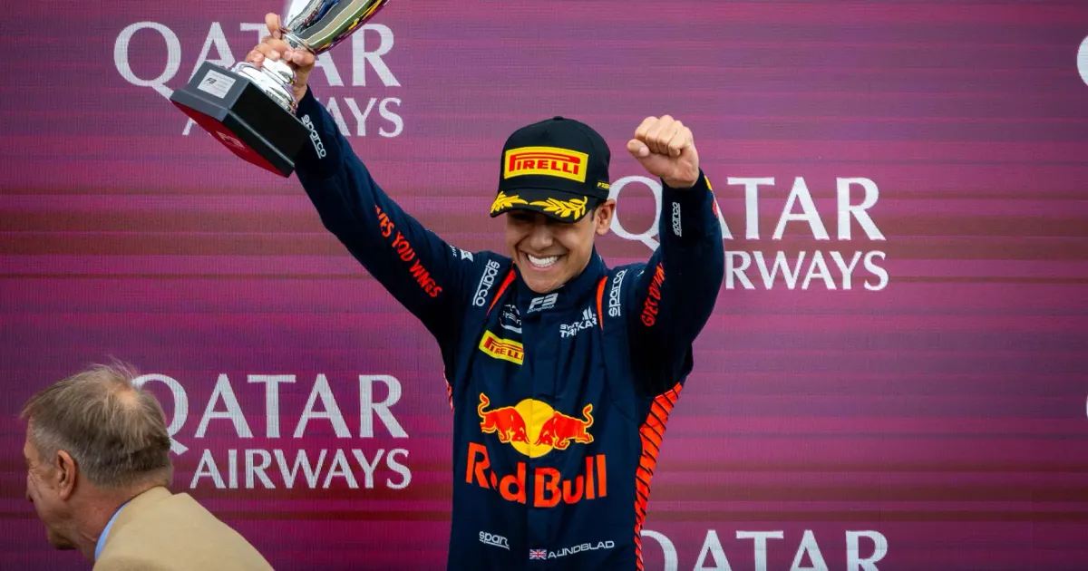 Lindblad takes important step towards F1 super license: 'It wasn't easy'