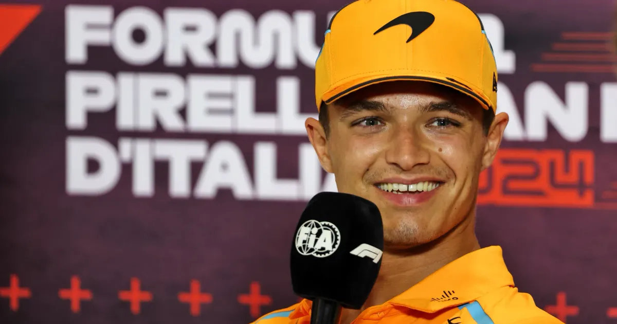 Norris reveals the details of how he celebrated astonishing Dutch GP win