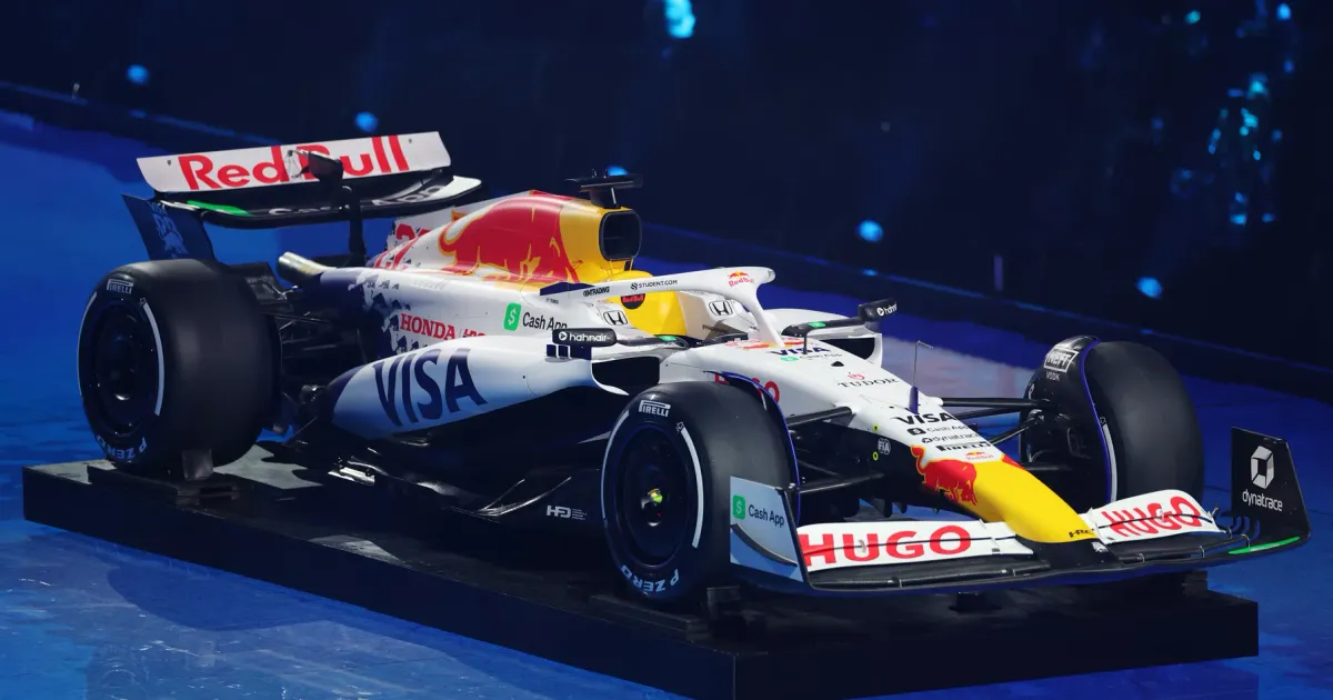 Official: First images of RB 2025 livery at F1 75 Live
