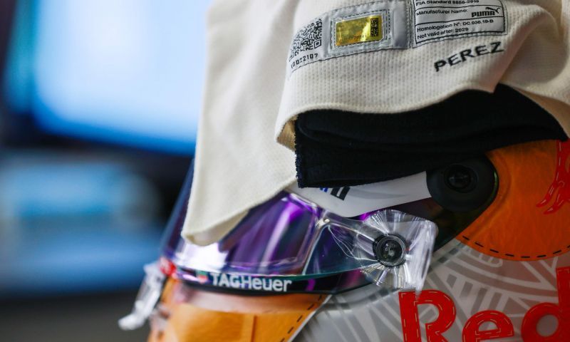 Perez shows special Mexican helmet for upcoming Grand Prix