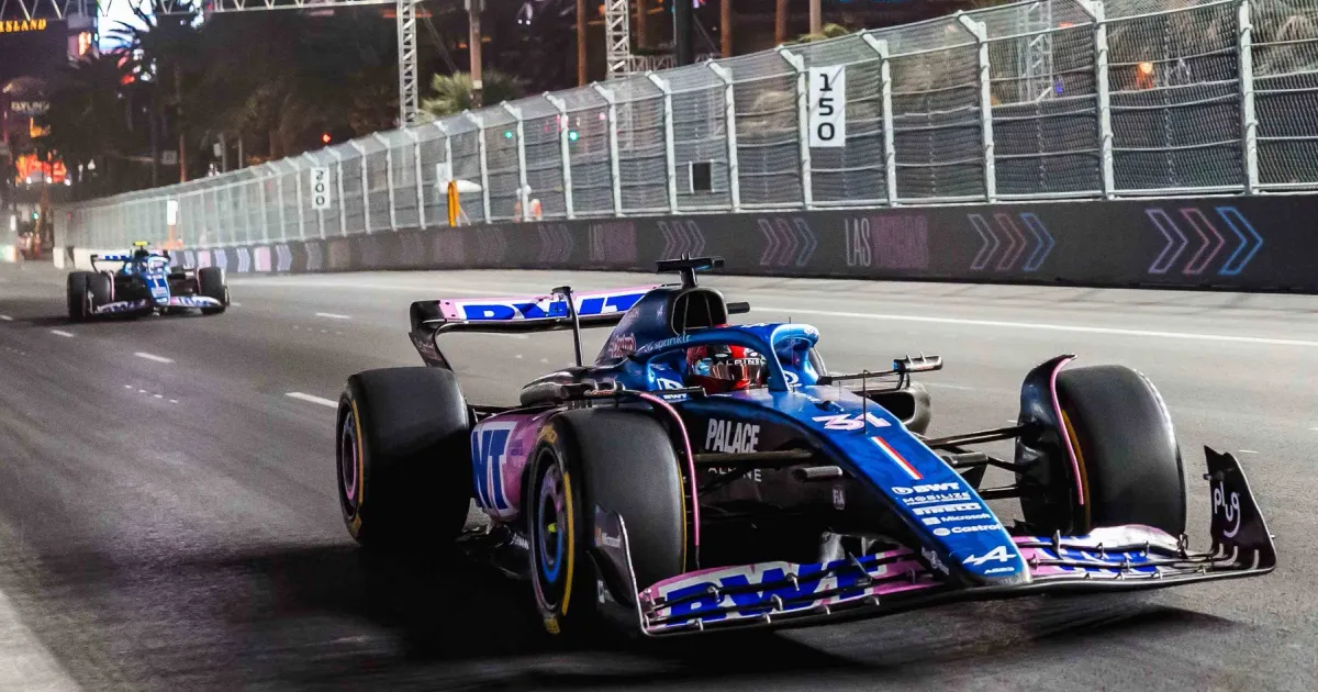 Handsome piece of Alpine engineering: spare chassis already ready for Ocon