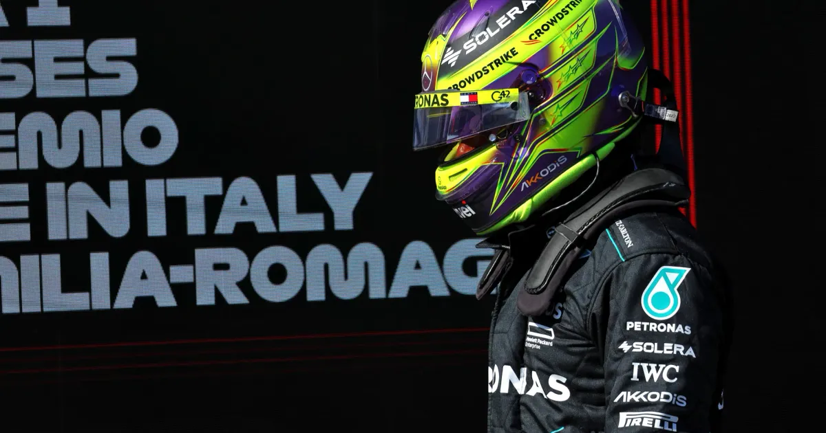 Lewis Hamilton keeping his 'head down' after qualifying in Imola