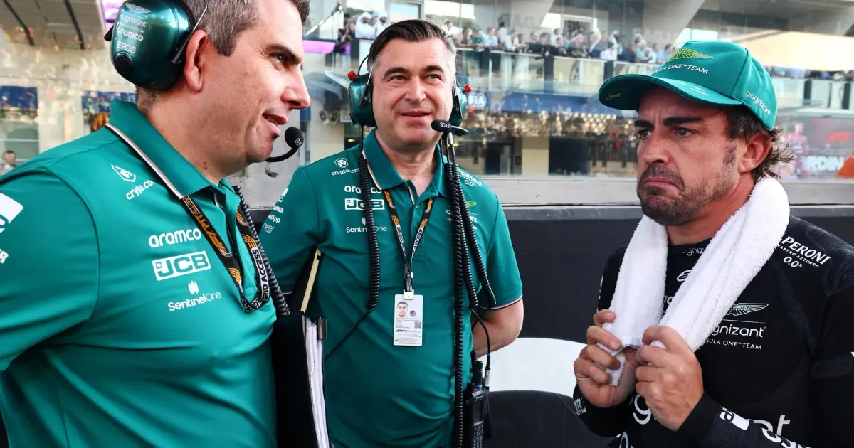 This is the new name of the Aston Martin F1 team!