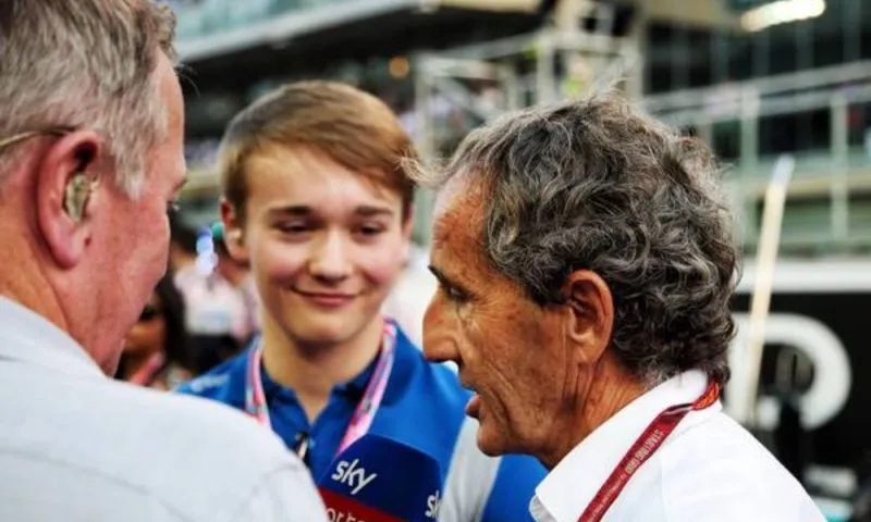 Billy Monger awarded the Segrave Trophy