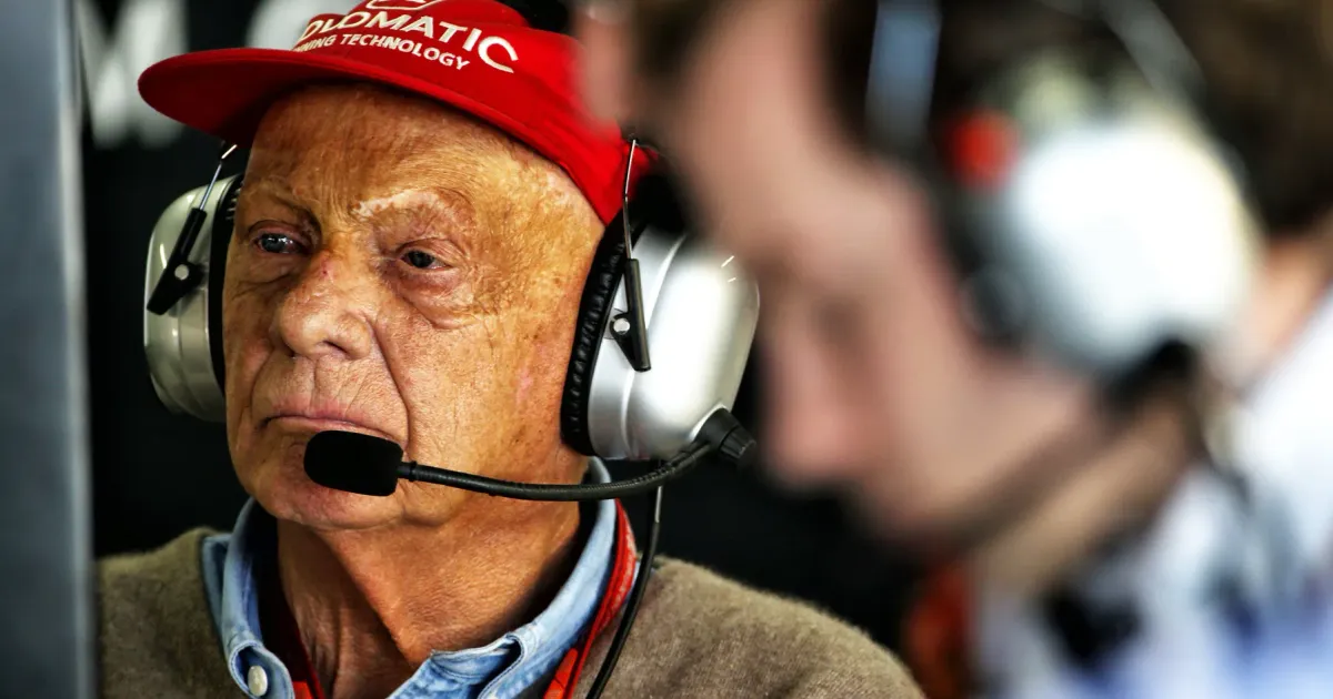An iconic Niki Lauda helmet to be auctioned during Miami race weekend