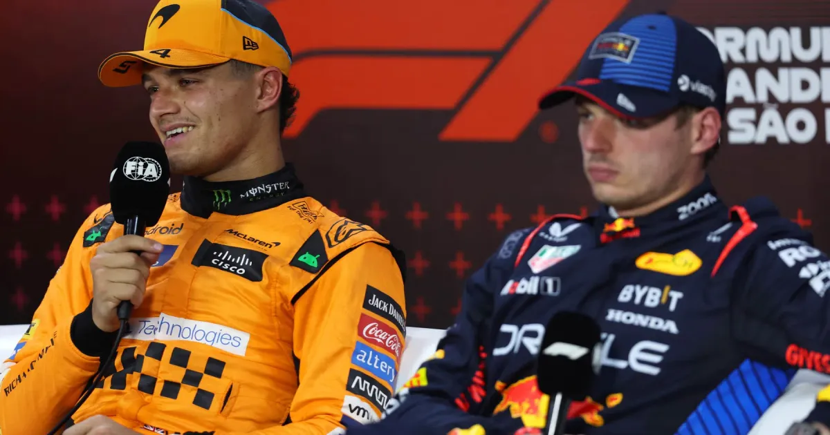 Norris retracts 'no talent, just luck' statement to Verstappen