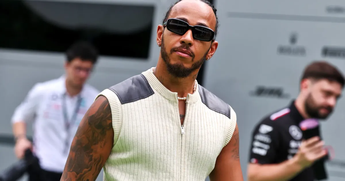 Lewis Hamilton makes his debut appearance in a Dior campaign