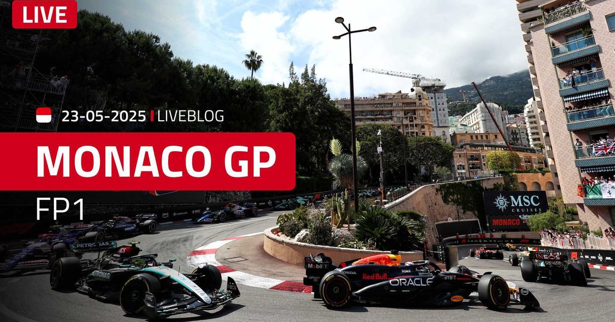 F1 LIVE | Follow FP1 at the Monaco Grand Prix live!