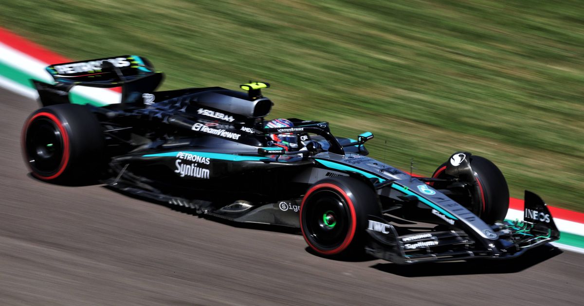 Mercedes stellt neuen Flügel in Imola vor, bleibt aber geheimnisvoll ...
