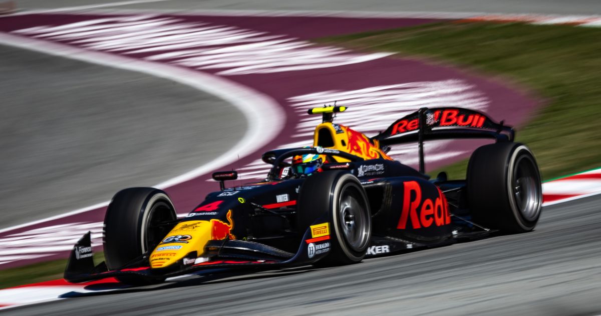 Red Bull prodigy Lindblad claims his first F2 Feature Race win in Spain