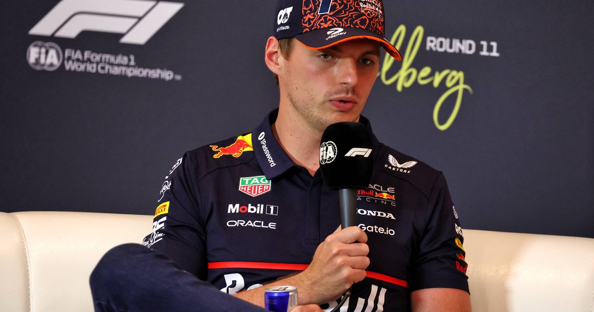 Verstappen disappointed with the state of modern Formula 1
